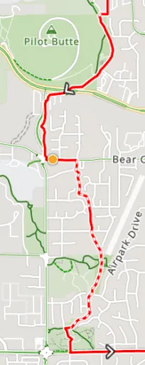 Pine Nursery Park to the new Central Library at Stevens Ranch - Bend Bikes