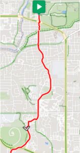 Pine Nursery Park to the new Central Library at Stevens Ranch - Bend Bikes