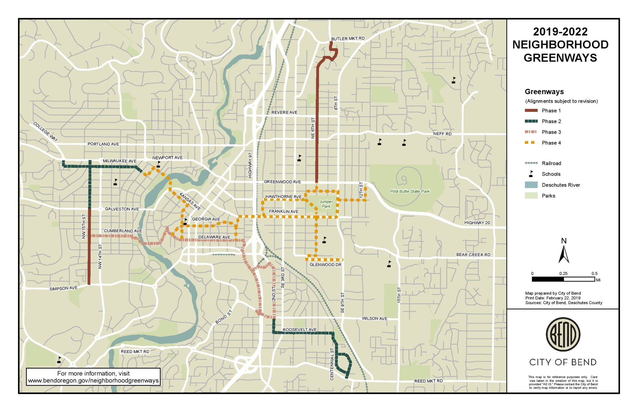 Neighborhood Greenways - Bend Bikes
