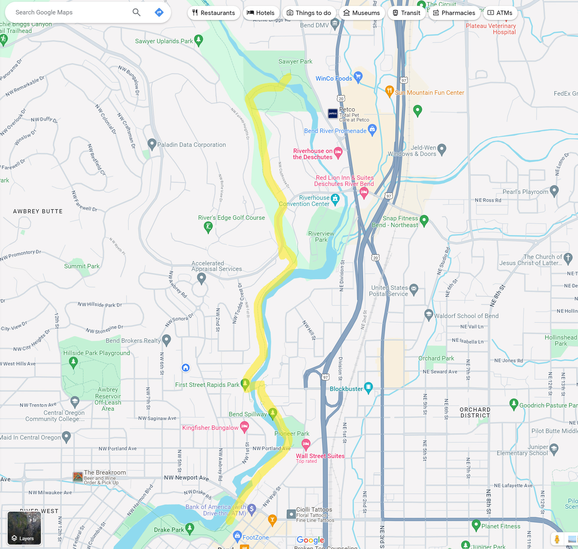 The River Trail - Bend Bikes